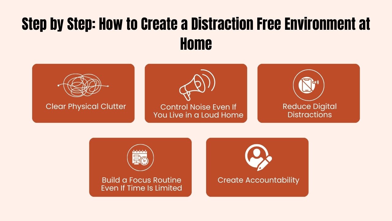 How to Build a Distraction Free Environment at Home That Boosts Growth